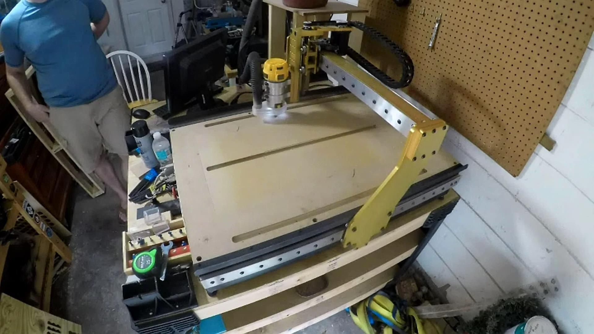 Level CNC Router Table Via Flycutting and Extra Support : 3 Steps (with ...