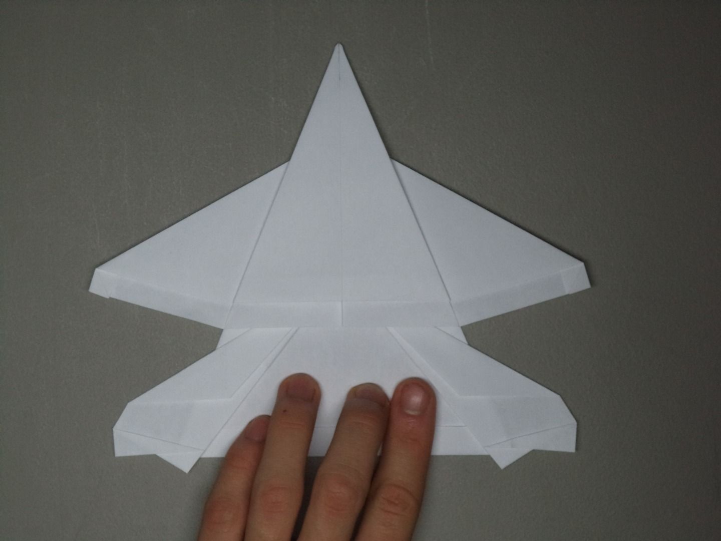 How to Fold an Origami F-16 Plane : 18 Steps (with Pictures ...