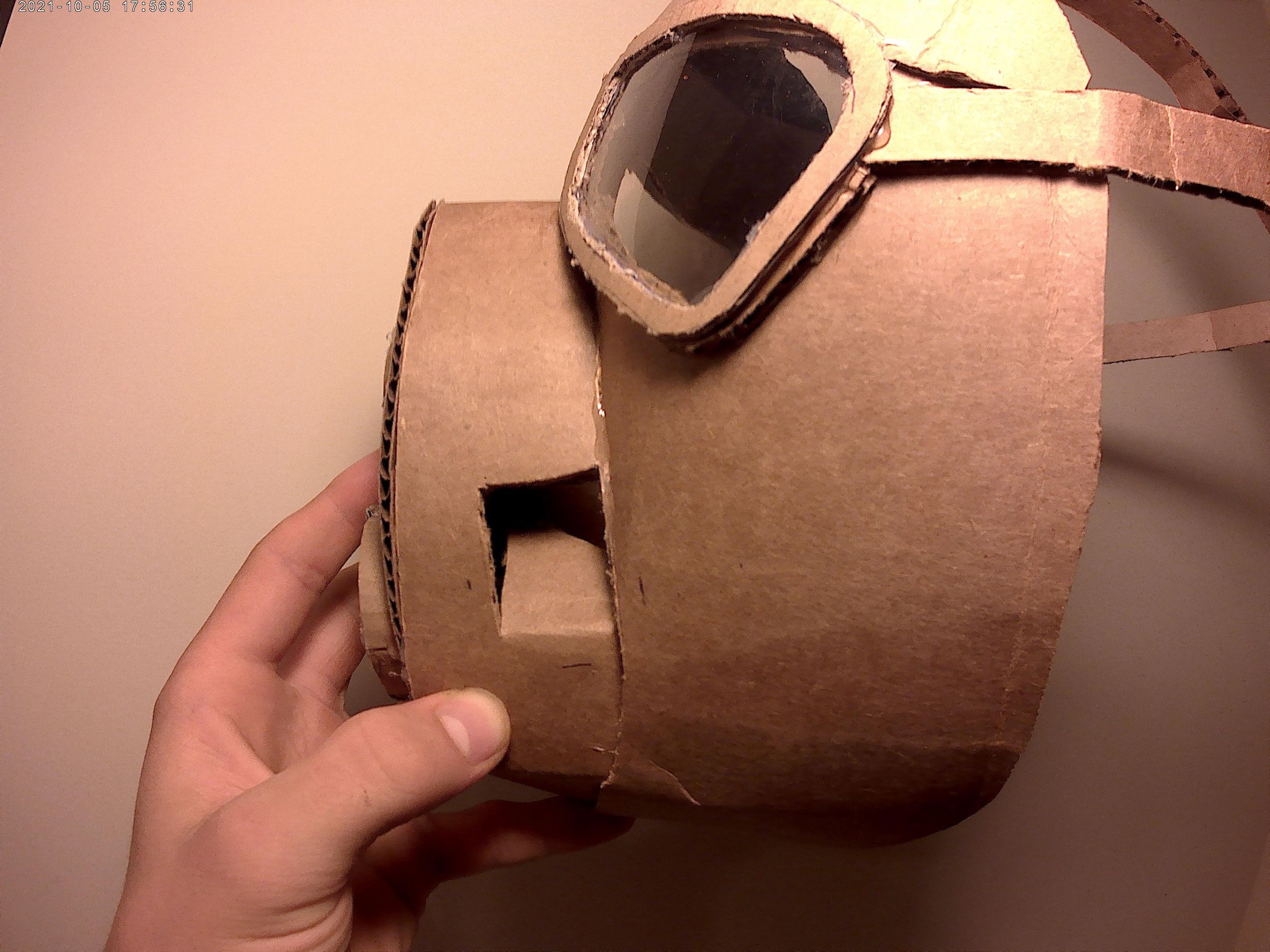 Cardboard Gas Mask : 7 Steps (with Pictures) - Instructables