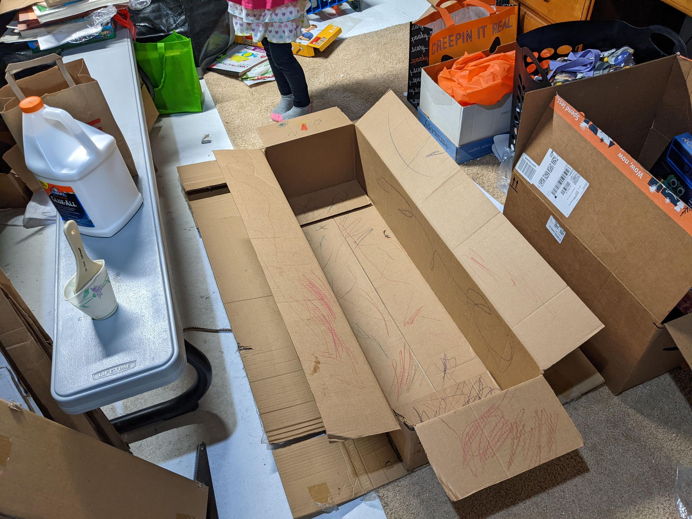 Cardboard Sled : 5 Steps (with Pictures) - Instructables