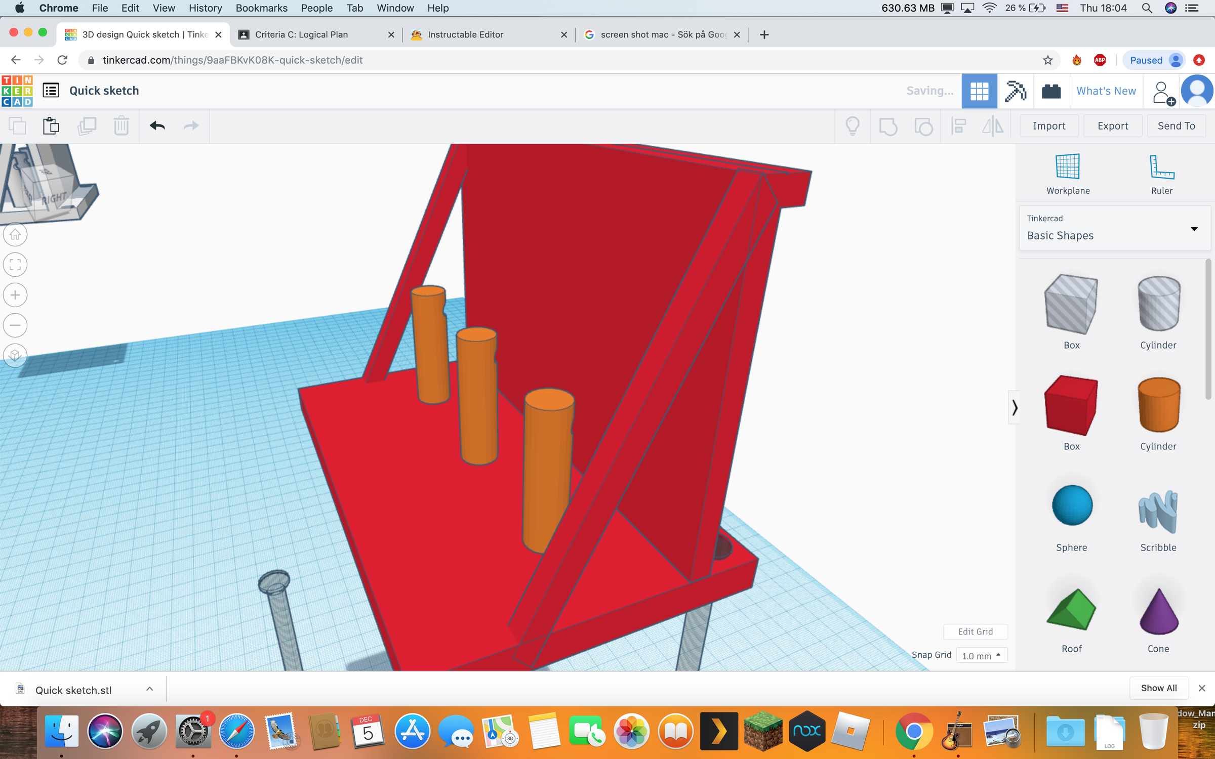 How to Make a Key Hook in Tinkercad : 5 Steps - Instructables