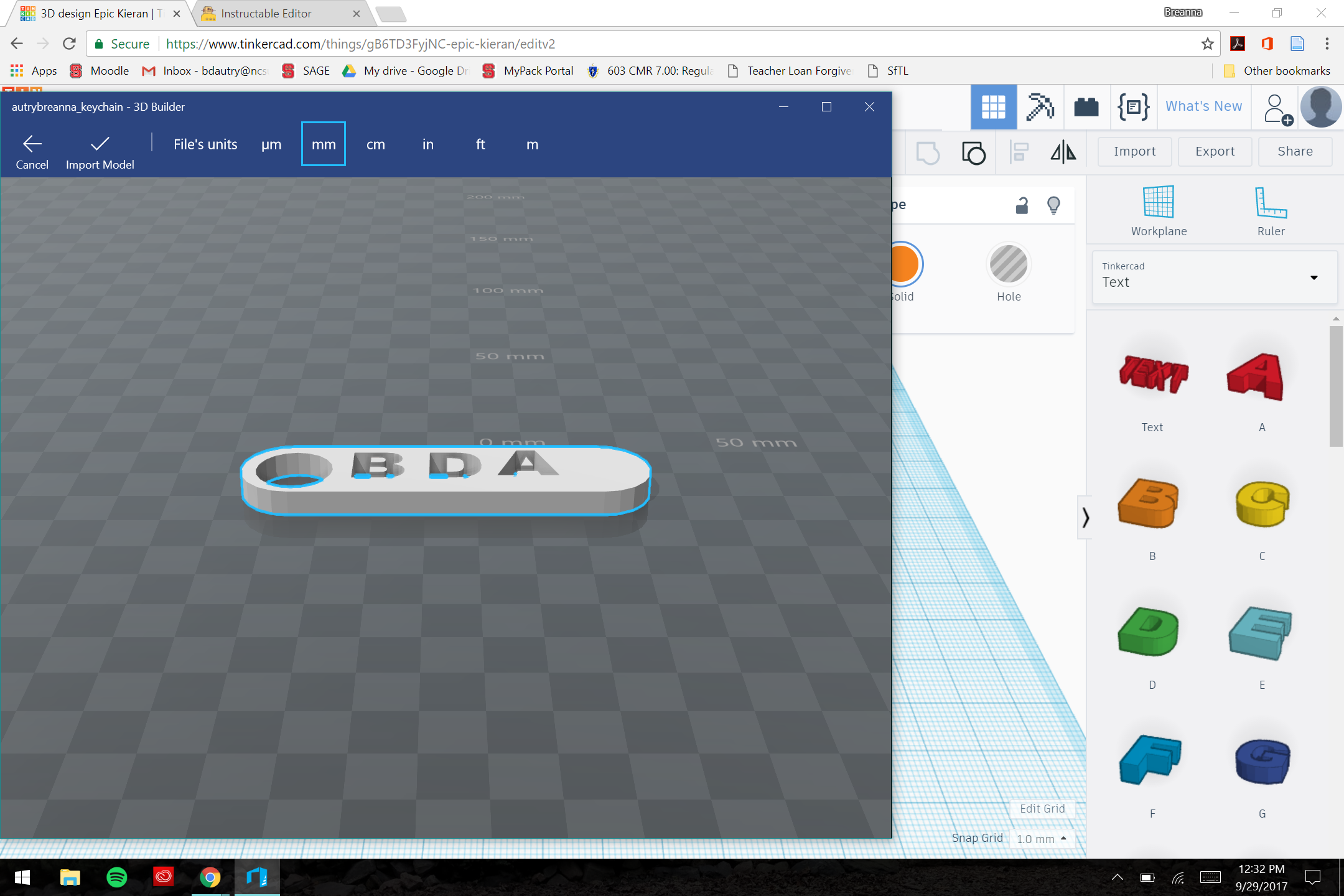 How to Use TinkerCad: Keychain Edition : 7 Steps (with Pictures ...