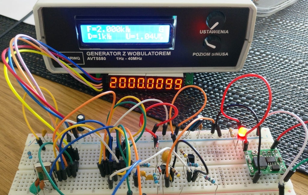 High Resolution Frequency Counter 5 Steps With Pictures