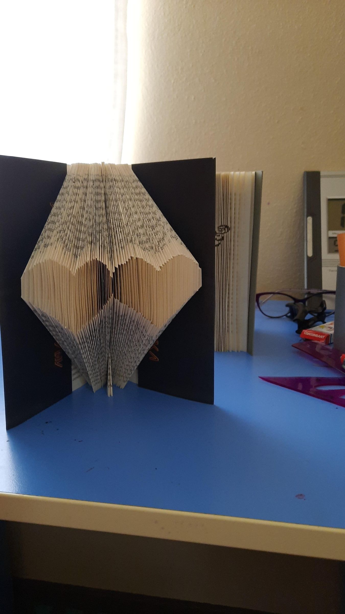 Folded Book Art - Best & Most Clear Tutorial Available : 3 Steps ...