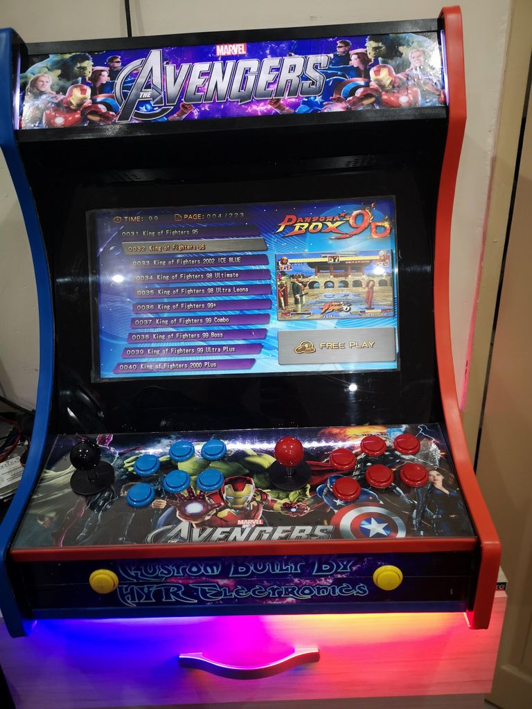 2-Player Bartop Arcade Machine (Powered by Pi) : 19 Steps (with ...
