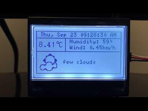 Weather Display : 11 Steps (with Pictures) - Instructables