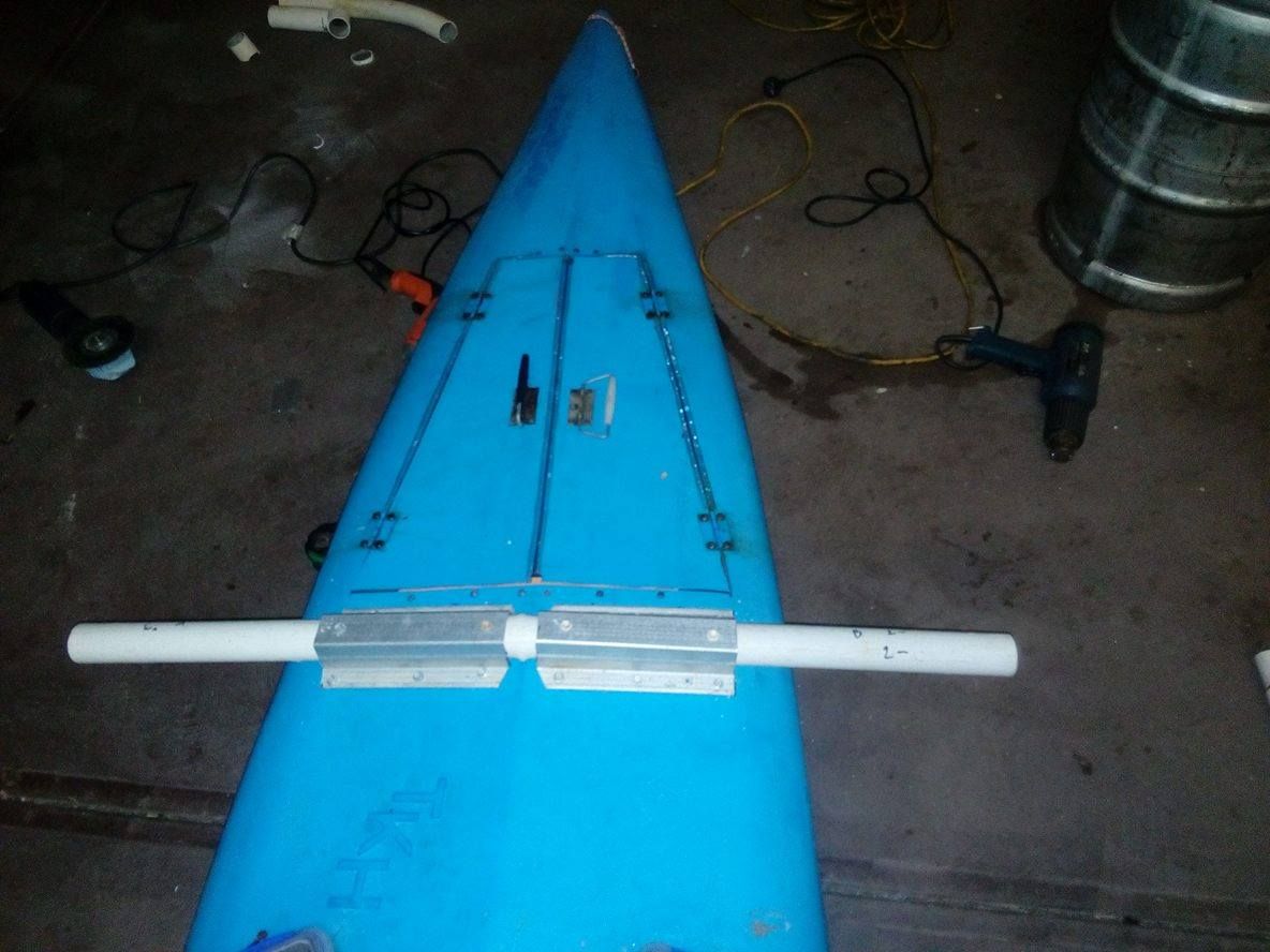 Fishing Kayak With Homemade Outriggers : 7 Steps (with Pictures ...