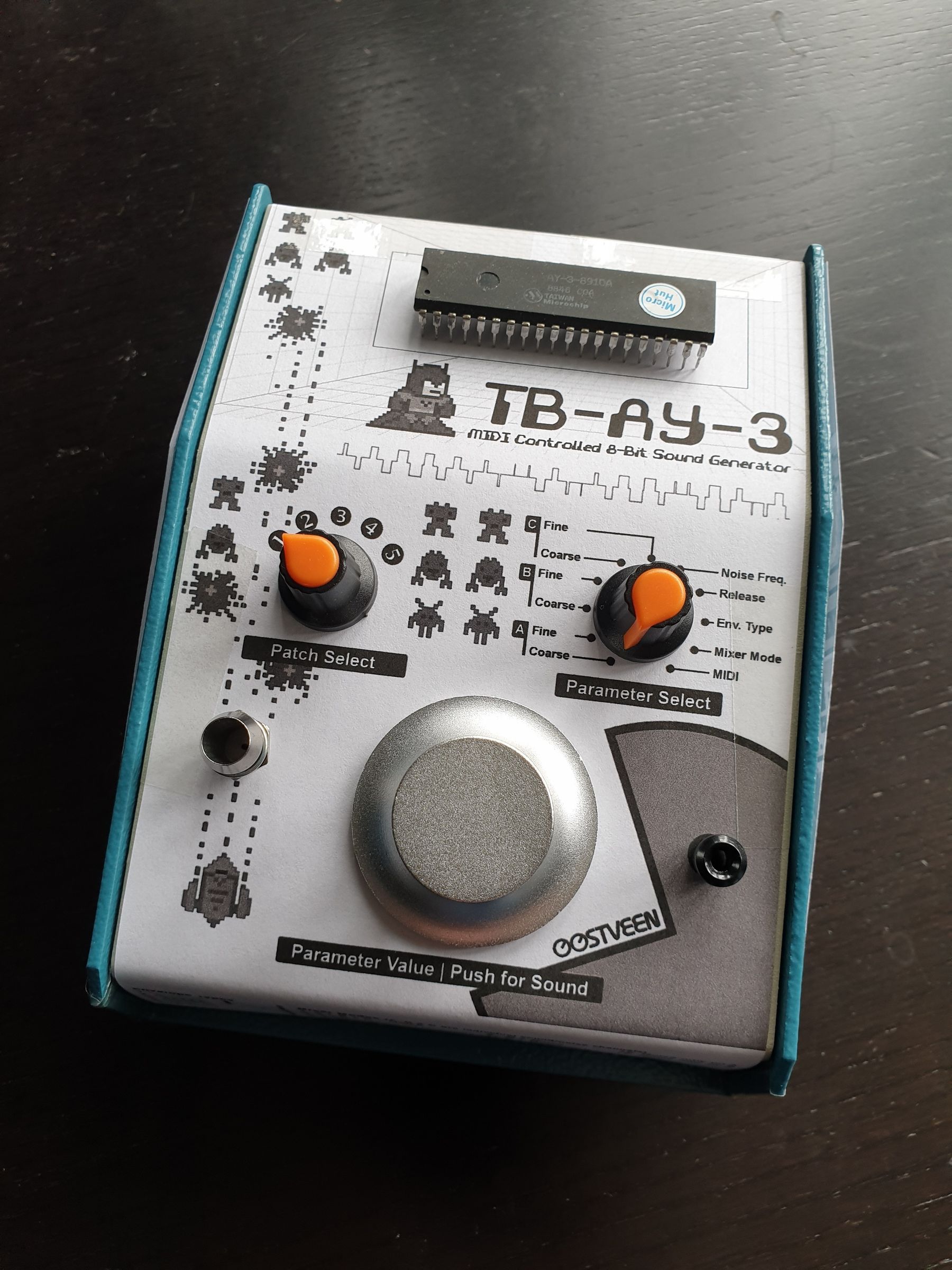 MIDI/Arduino Controlled 8-Bit Sound Generator (AY-3-8910) : 5 Steps ...