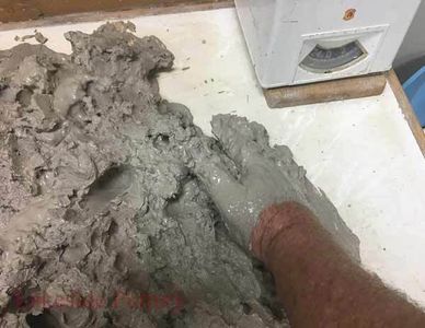 How to Reconstitute and Recycle Bone Dry Block of Clay and Reclaiming ...