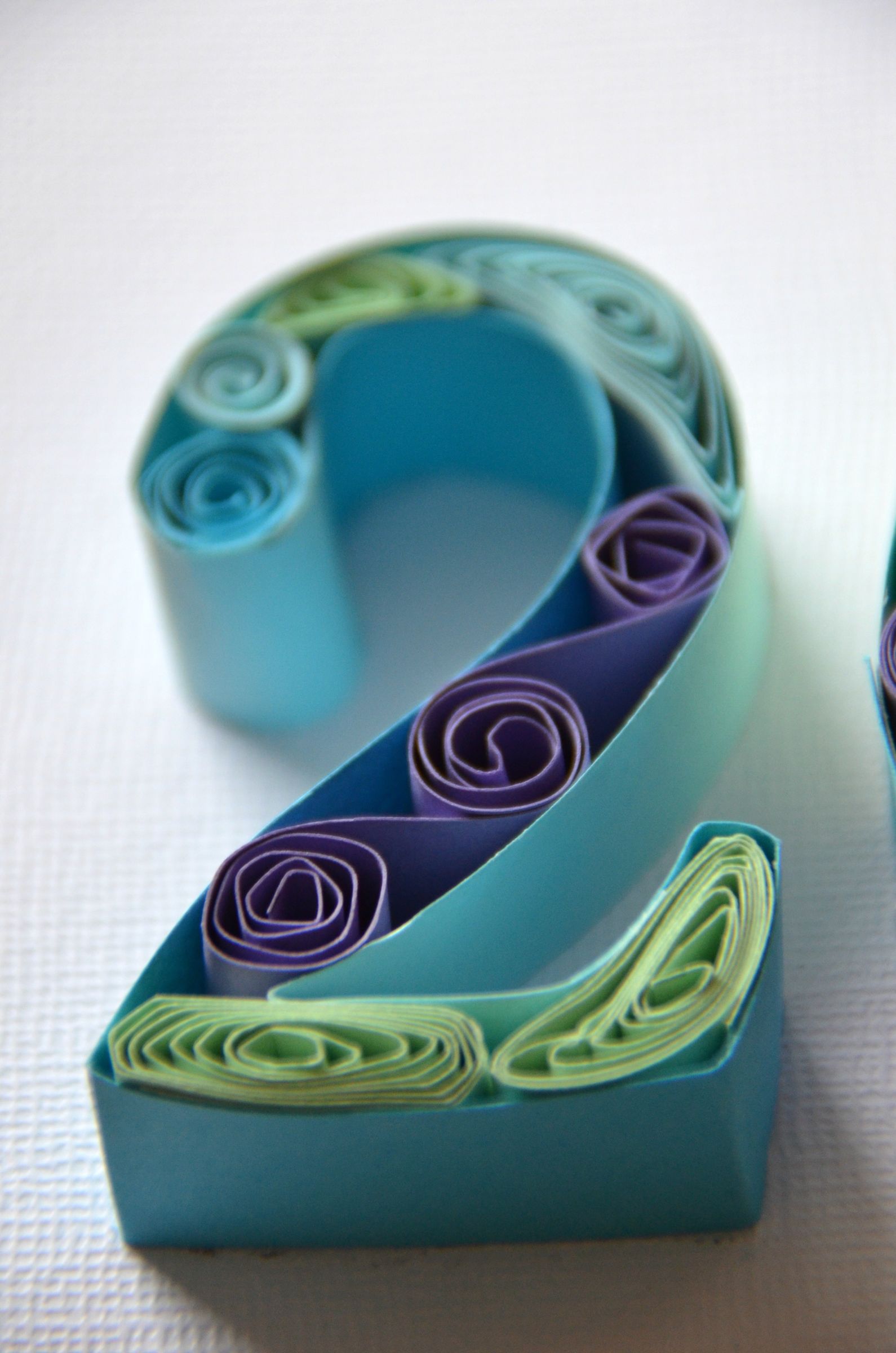 Paper Quilling Numbers 2015 : 6 Steps (with Pictures) - Instructables