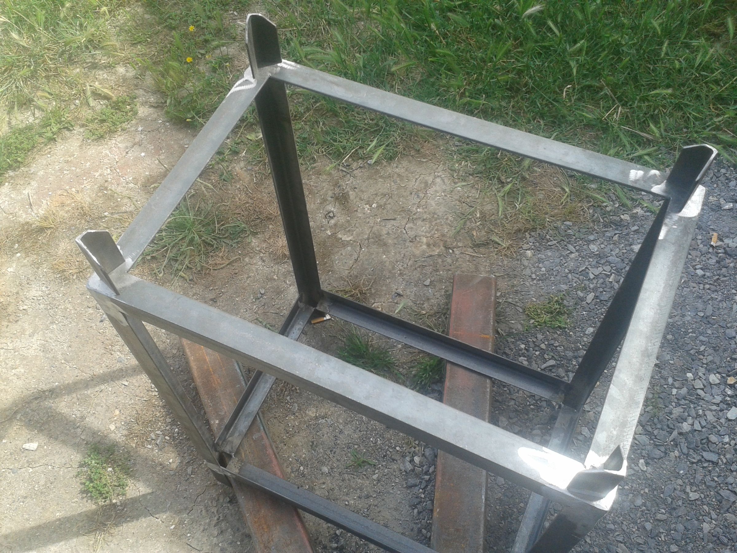 DIY Stainless Steel BBQ With Double Layer Bottom : 10 Steps (with ...