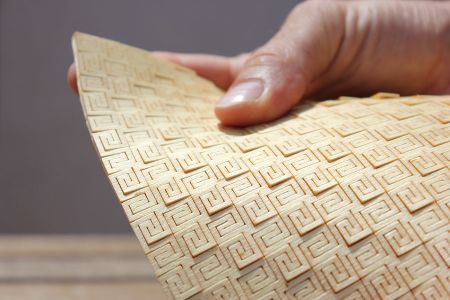 Super Flexible Double Curvature Surface - Laser Cut Plywood (with ...