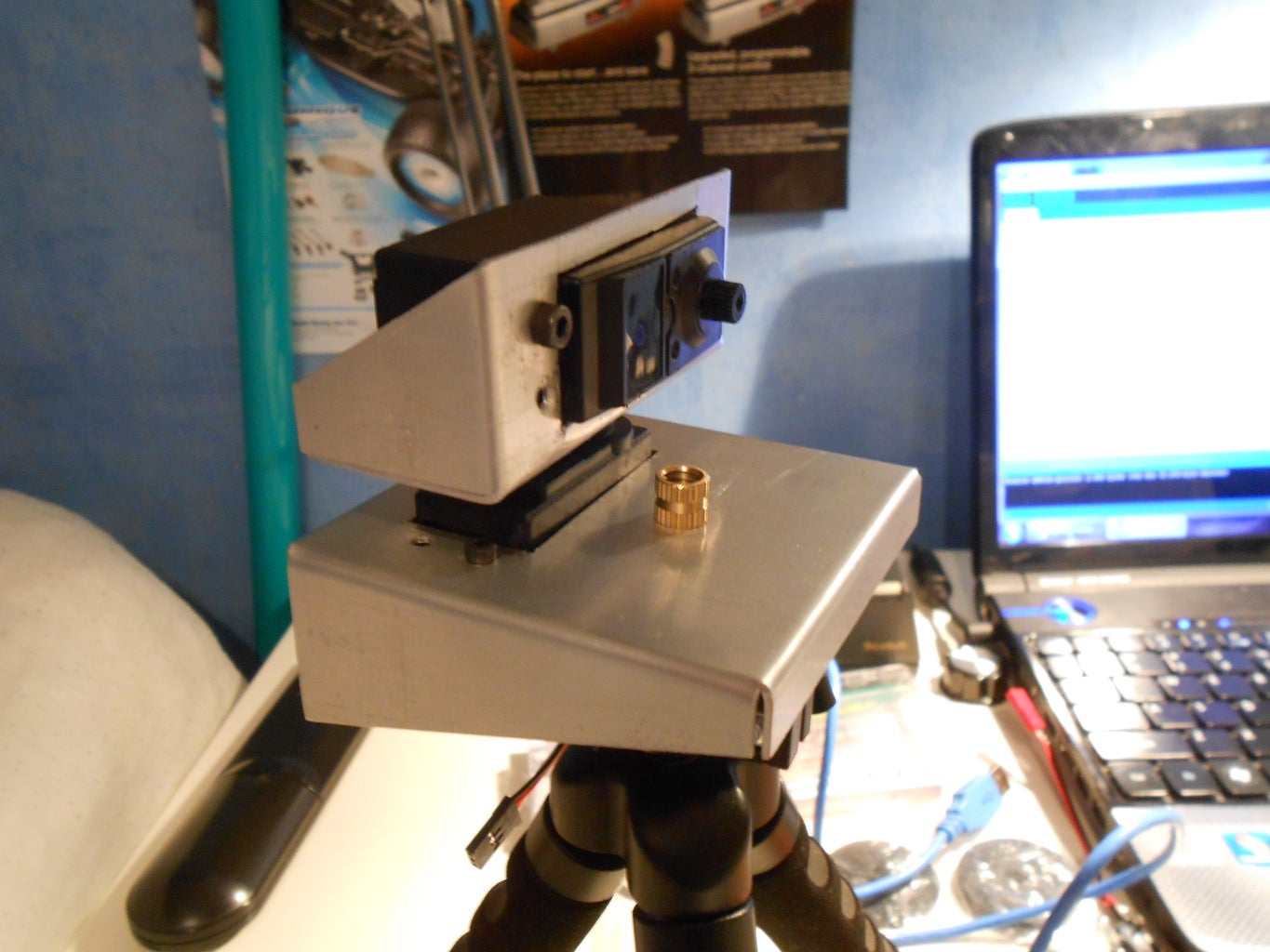 Pan And Tilt Servo Bracket Controlled By Arduino 6 Steps With Pictures