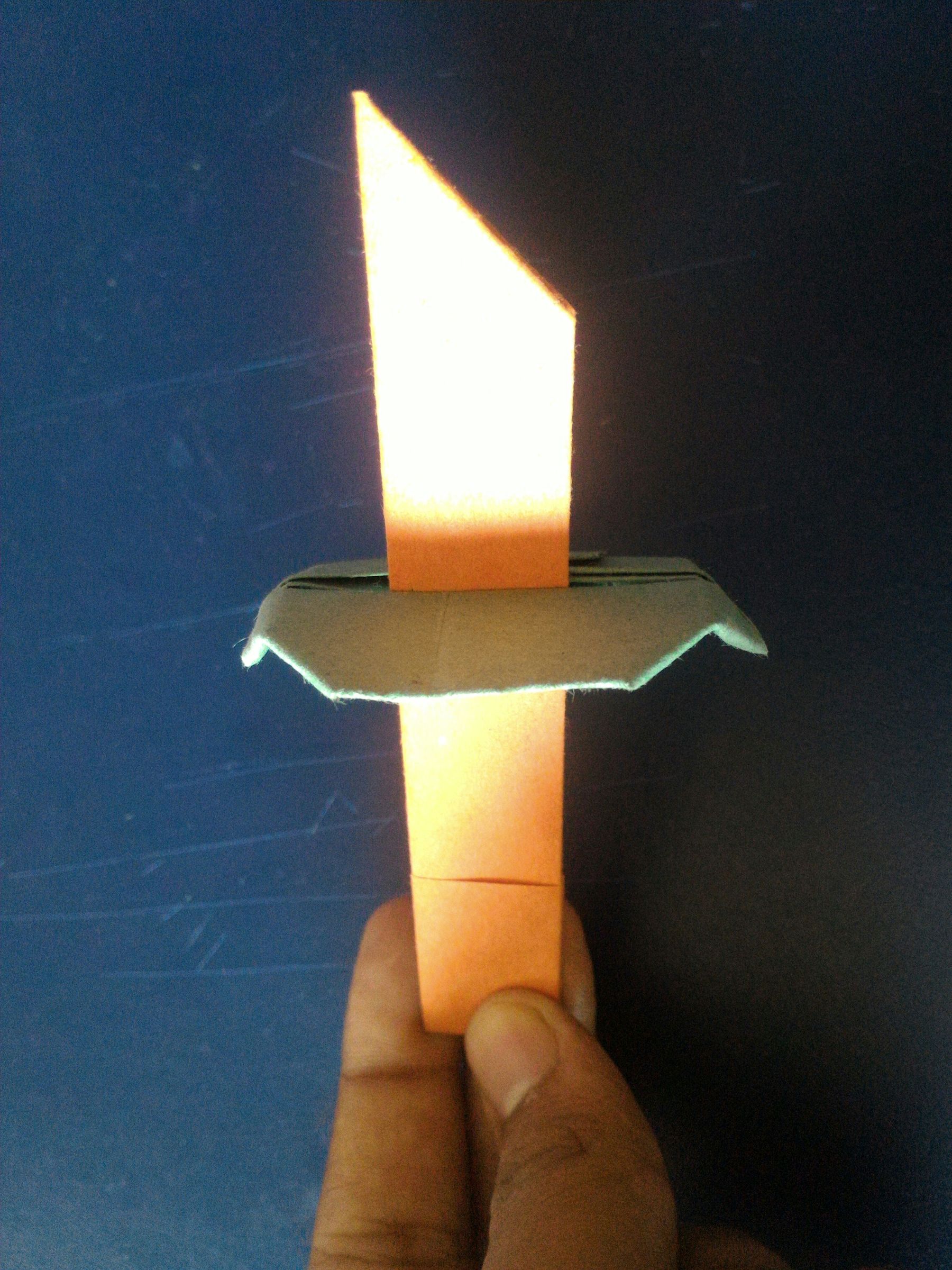How to Make Origami Sword : 13 Steps - Instructables
