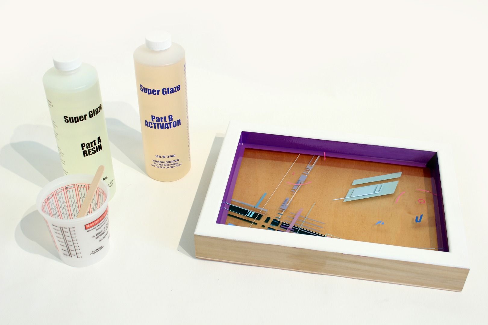 3D Painting: Layered Resin and Acrylic Paint : 9 Steps (with Pictures ...
