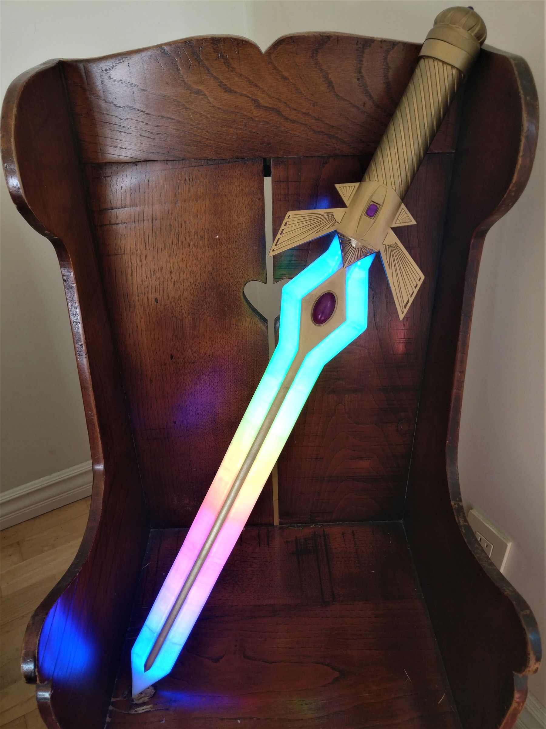 Neopixel RGB LED Sword Prop : 33 Steps (with Pictures) - Instructables