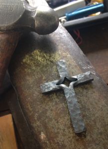 Forged Split Steel Cross Simply Done : 11 Steps (with Pictures ...