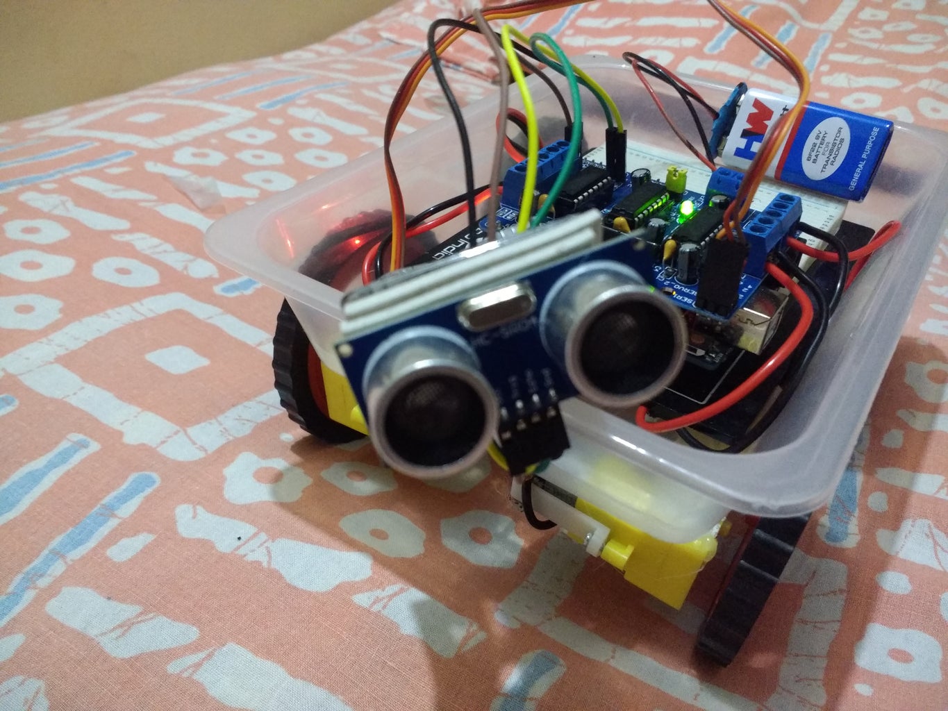 Arduino Self Driving Car 10 Steps With Pictures Instructables