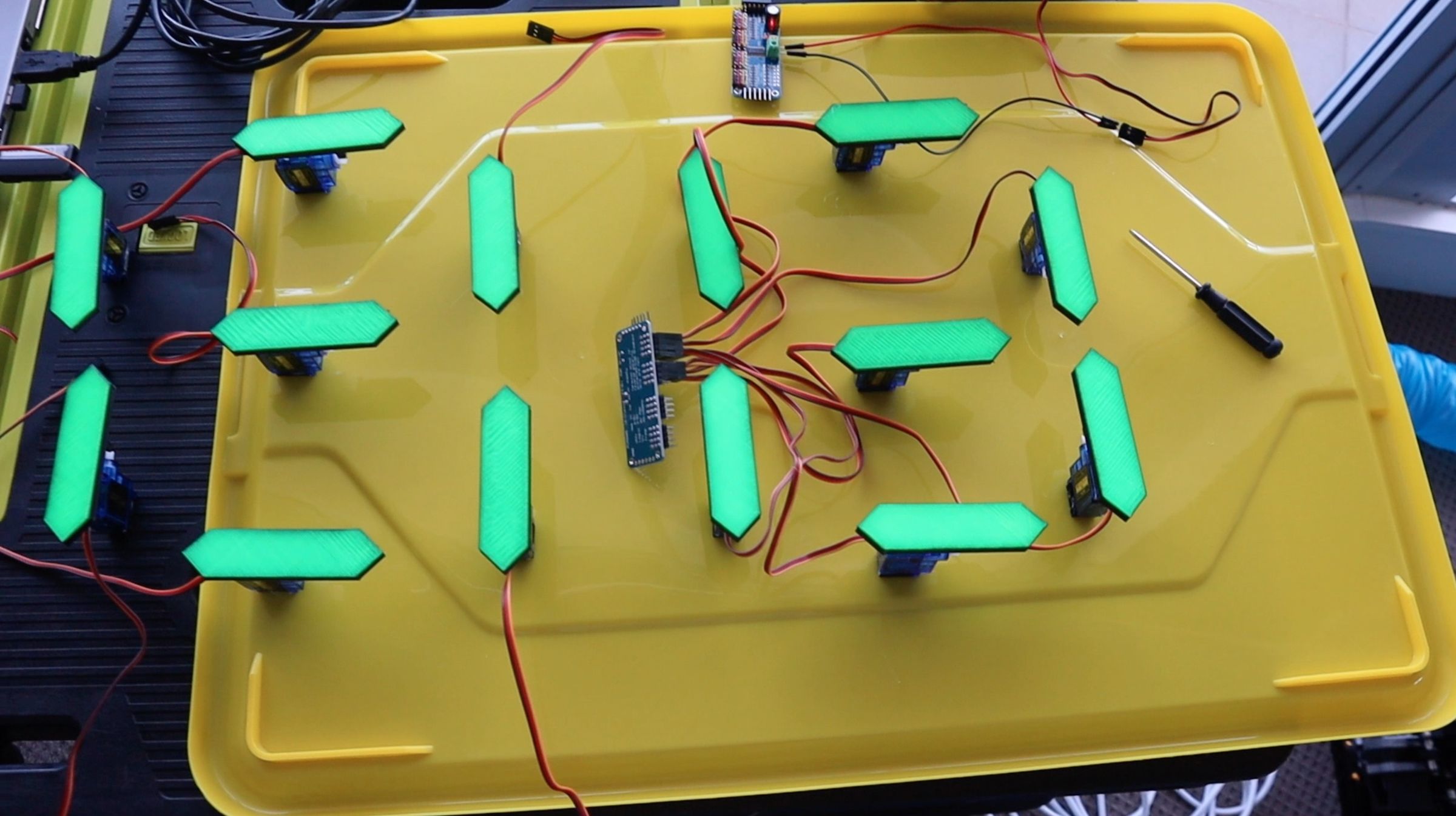 Mechanical Seven Segment Display Clock : 7 Steps (with Pictures ...