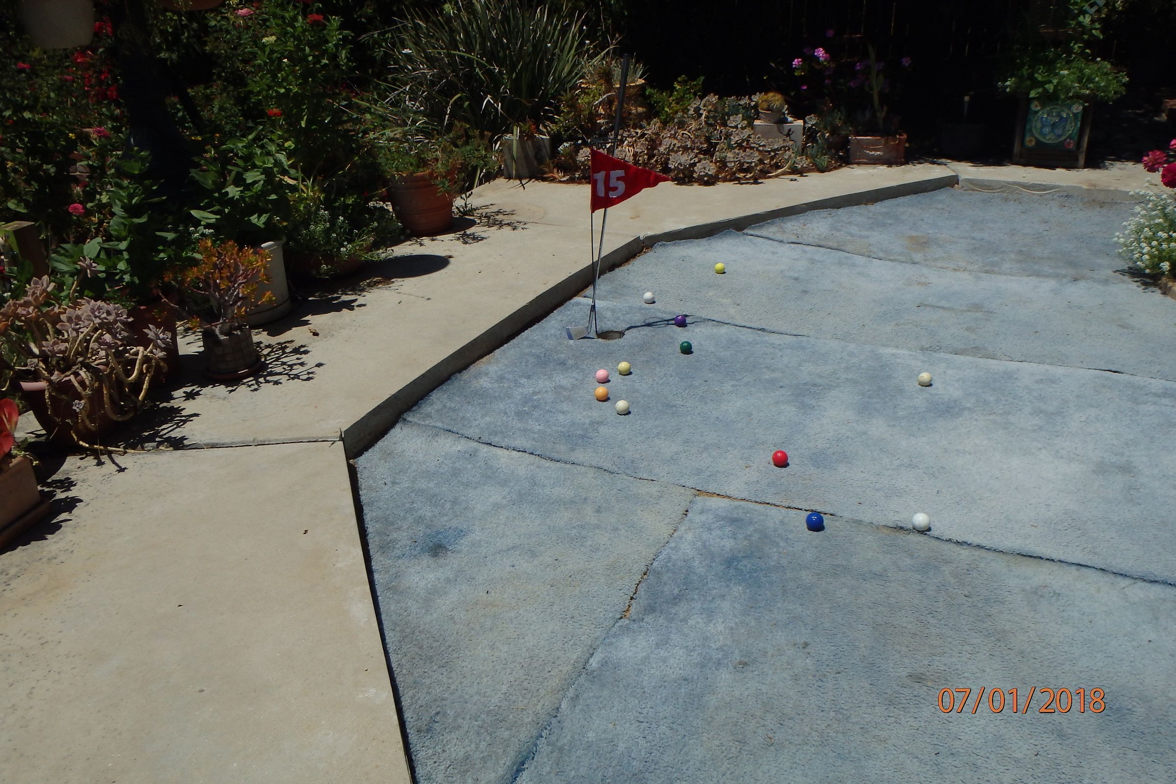 Convert Swimming Pool to Putting Green : 12 Steps (with Pictures ...