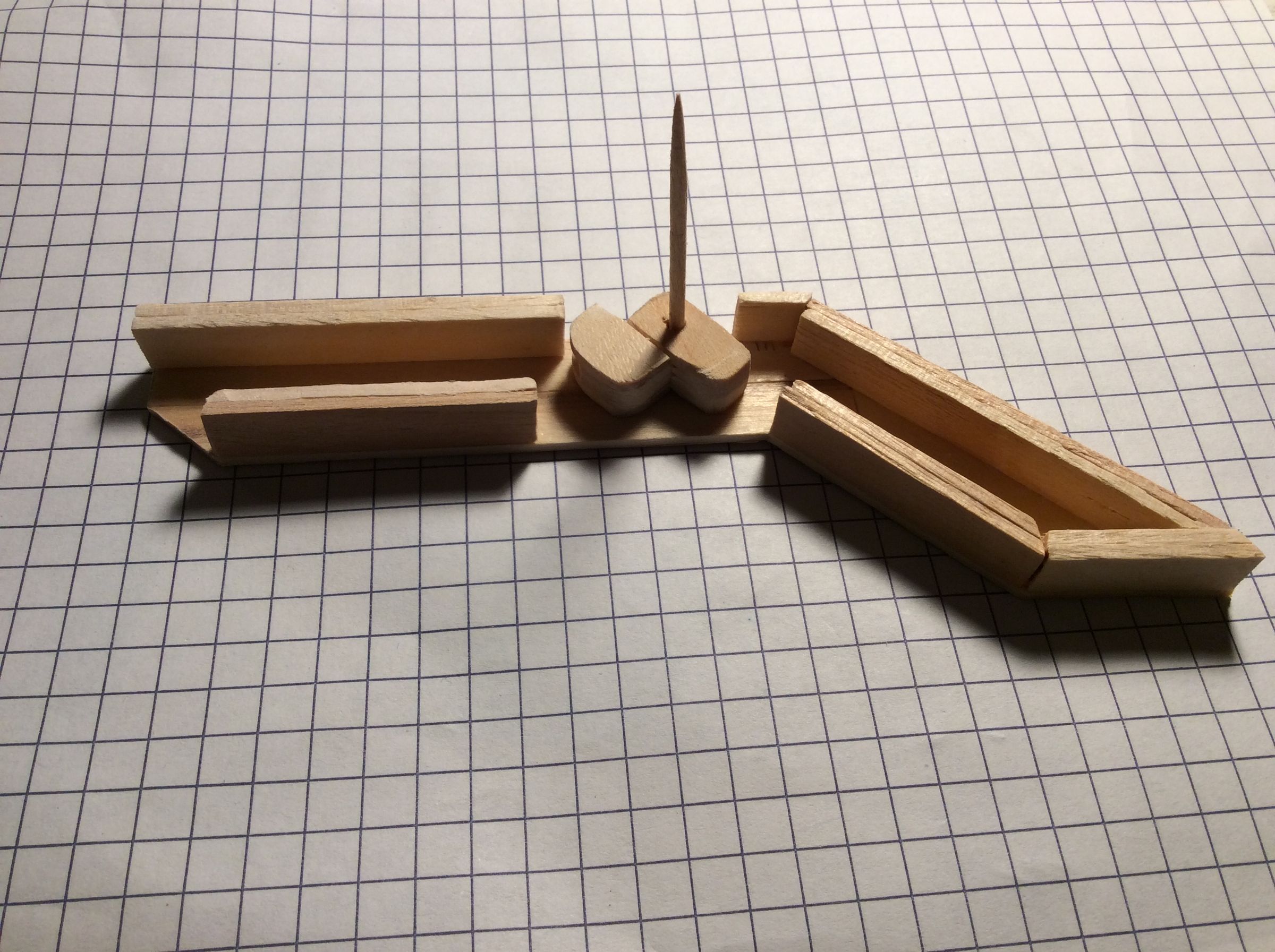 Popsicle Stick Folding X-Bow : 5 Steps - Instructables