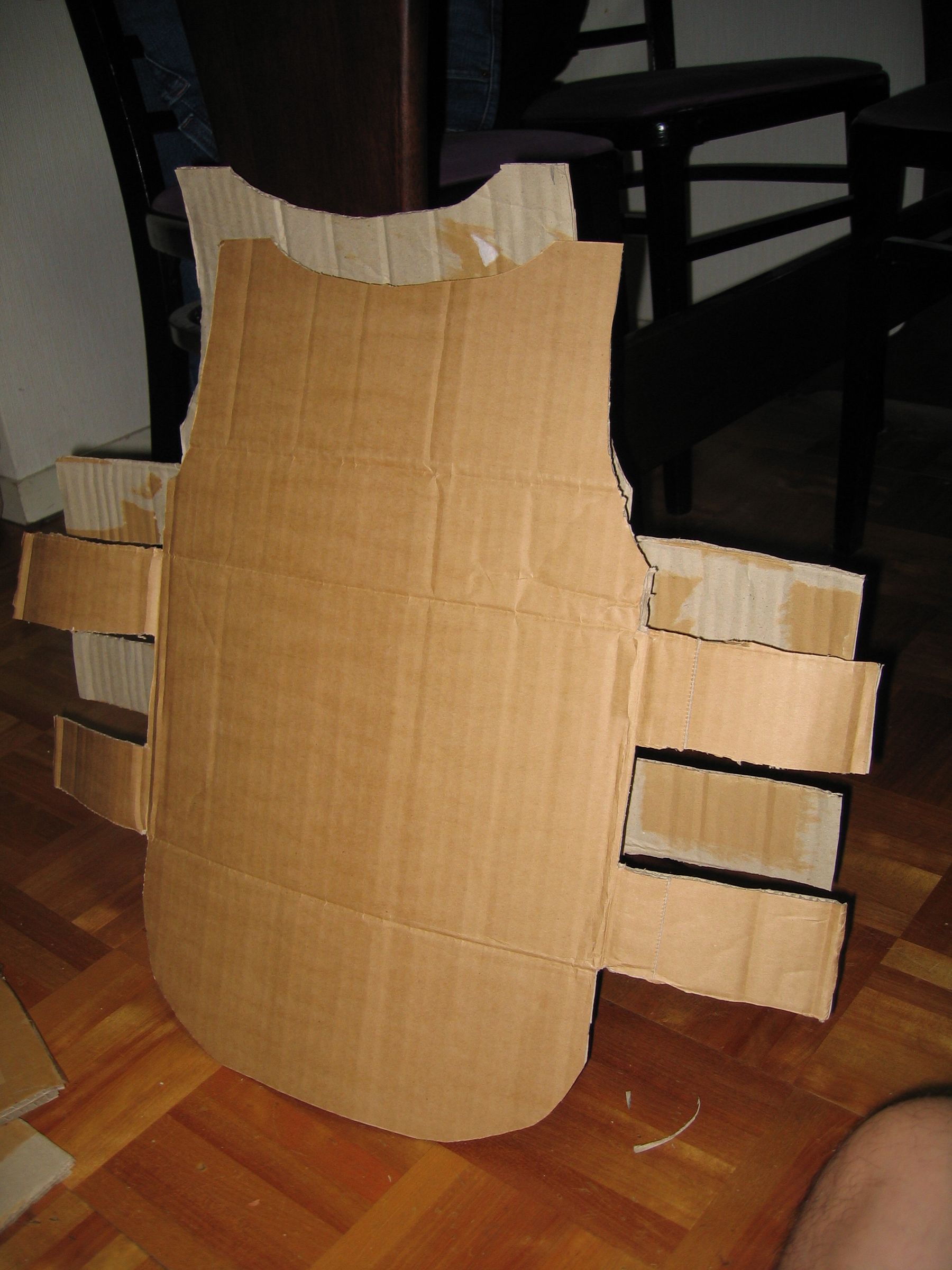 Roman-esque Soldier Uniform - From Cardboard! : 11 Steps (with Pictures ...