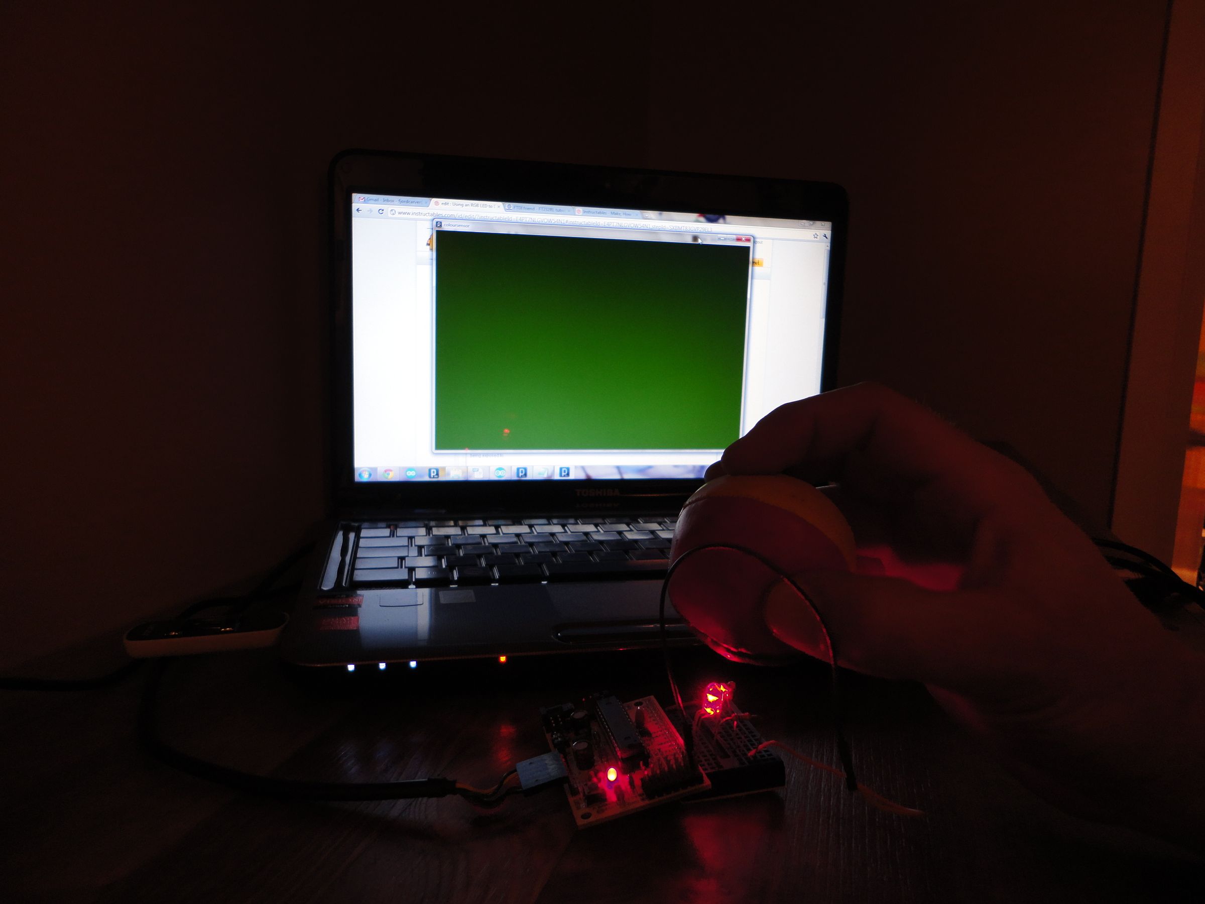 Using an RGB LED to Detect Colours : 6 Steps (with Pictures ...