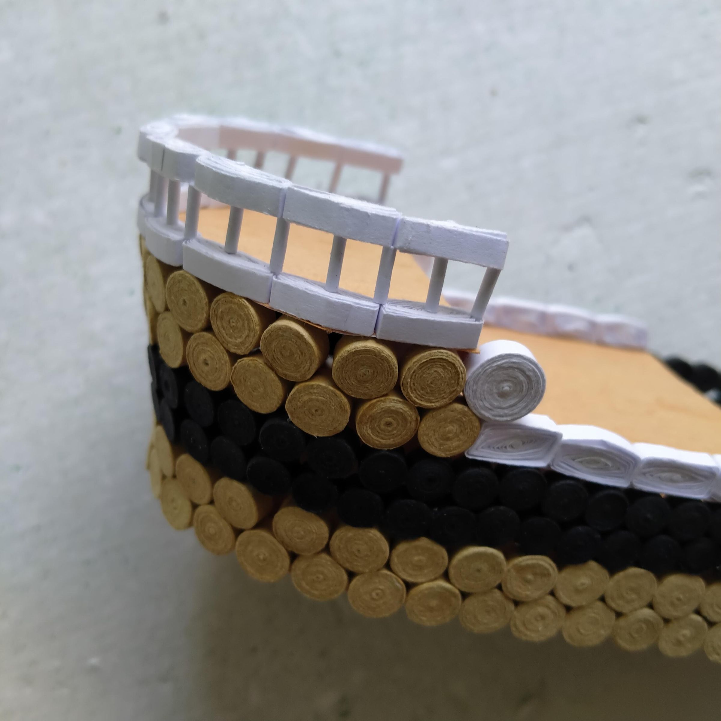 Paper Quilled Ship (inspired by One Piece) : 7 Steps (with Pictures ...