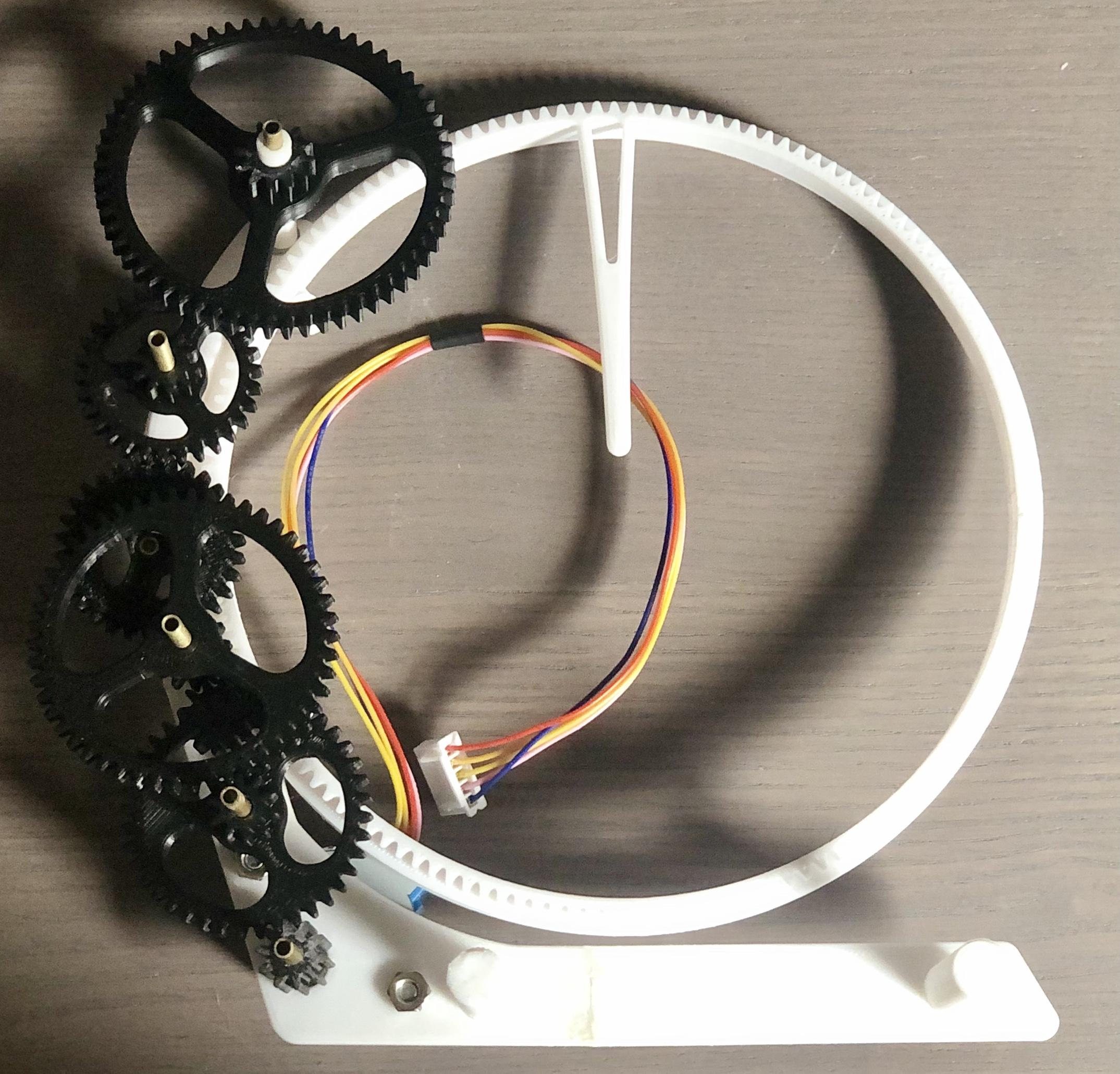 3D Printed Holo Clock With Arduino : 13 Steps (with Pictures ...