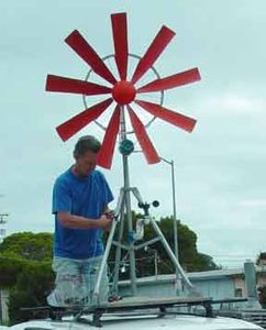 Ted Baer's Bicycle Wheel Windmill : 7 Steps (with Pictures) - Instructables