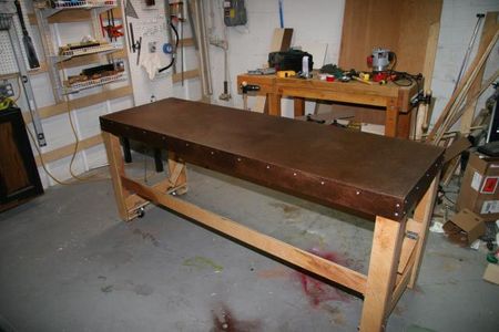 An Assembly Table From a Hollow Core Door : 6 Steps (with Pictures ...