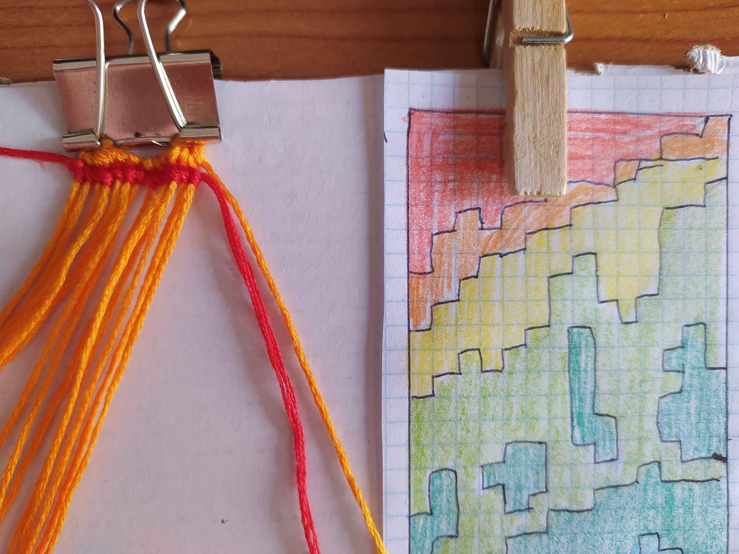 Alpha Pattern Macrame Bracelet: Spiral Tie Dye : 18 Steps (with ...