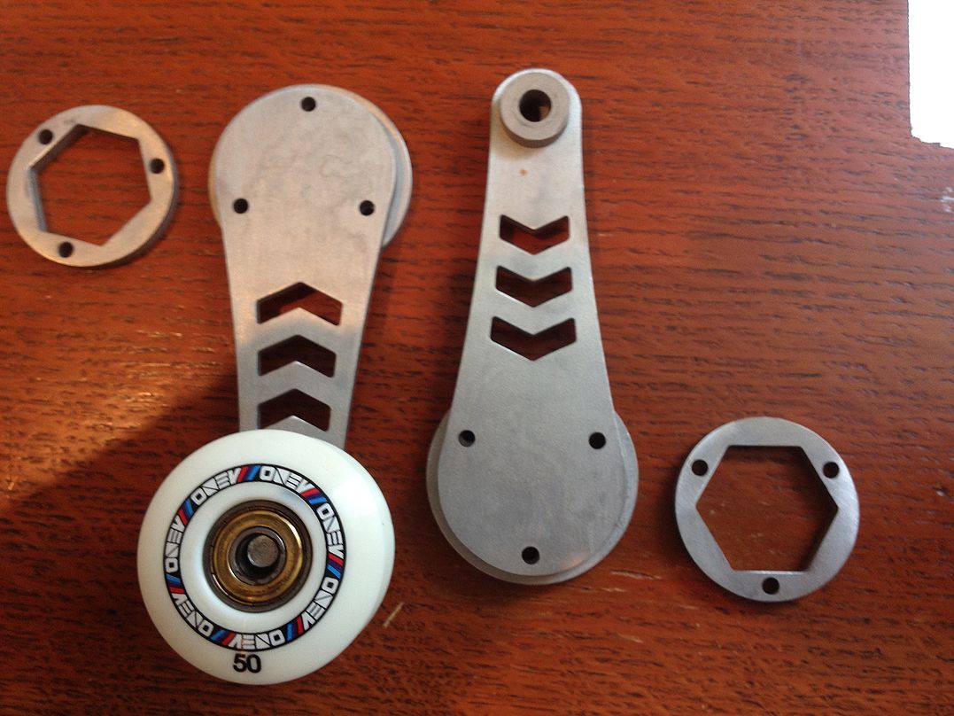 Custom Window Winder Using Skateboard Wheels : 4 Steps (with Pictures ...