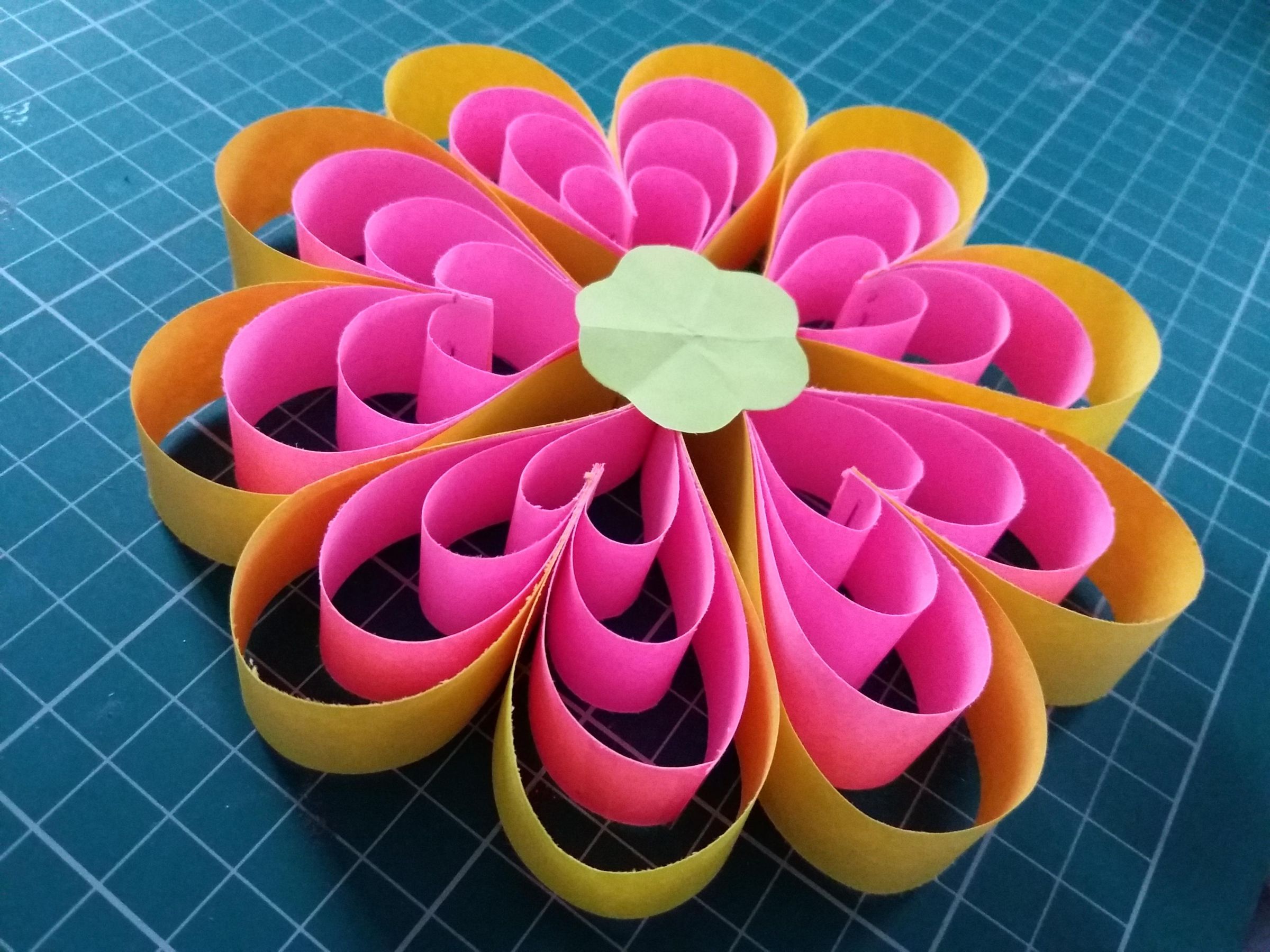 Paper Heart Flowers : 6 Steps (with Pictures) - Instructables