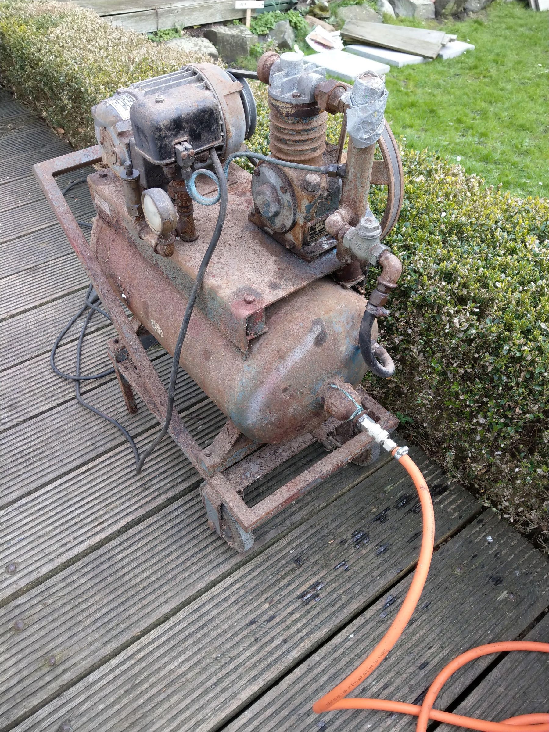 1962 Air Compressor Restoration : 6 Steps (with Pictures) - Instructables