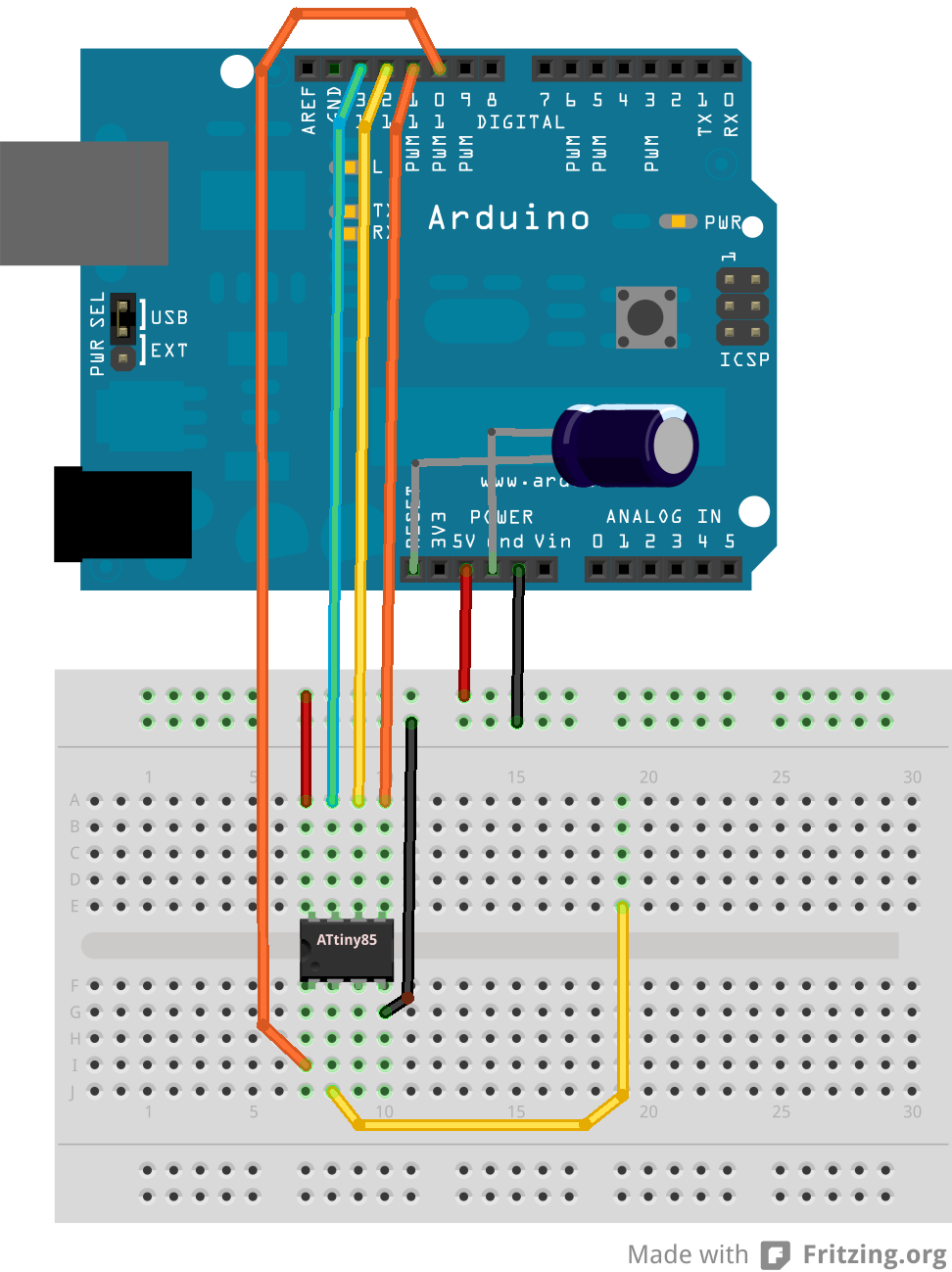 Developing An Attiny Firefly Project Using Arduino And Its Ide 9 Steps Instructables