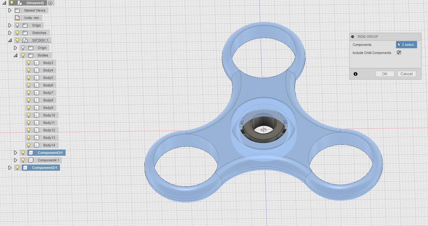 Designing Fidget Spinners in Fusion 360 : 12 Steps (with Pictures) - Instructables