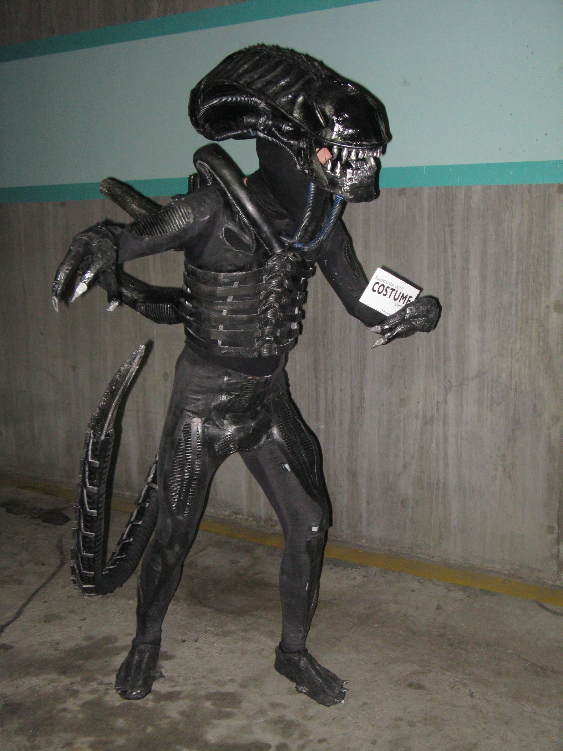 Alien Warrior Costume From Aliens : 8 Steps - Instructables