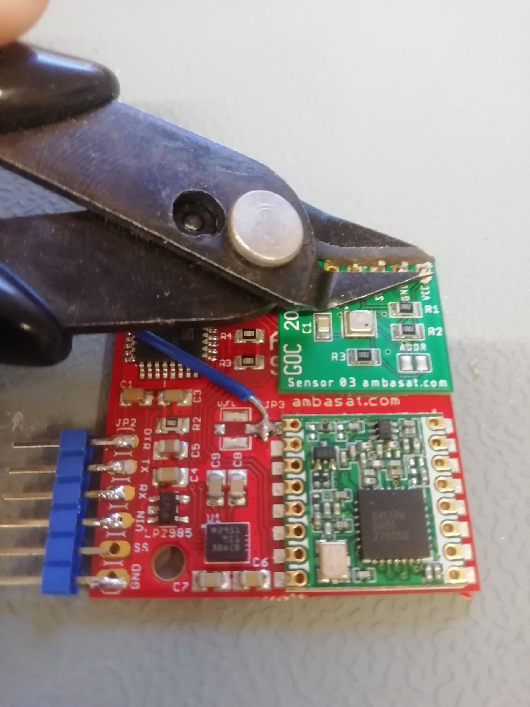 AmbaSat-1: a LoRaWAN Space Satellite Kit Assembly : 16 Steps ...