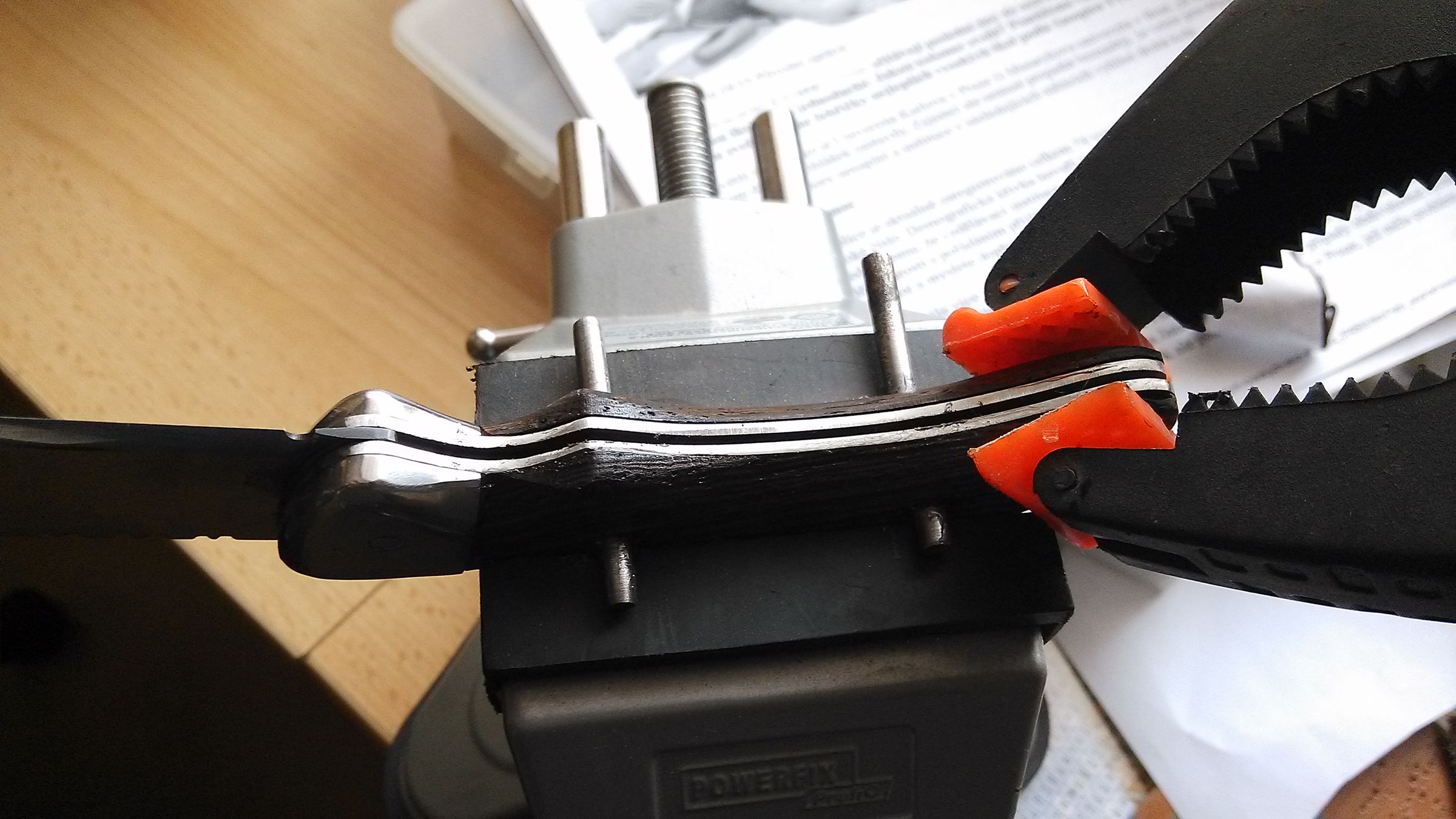 DIY Folding Knife With Button Lock : 11 Steps (with Pictures ...