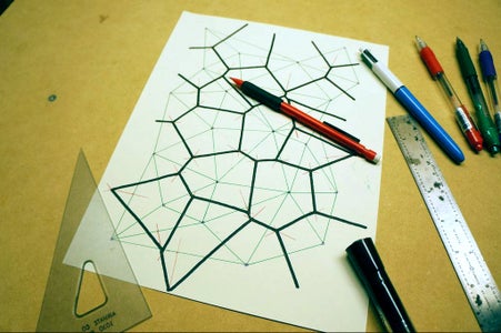 Hand-Drawn Voronoi Diagrams : 9 Steps (with Pictures) - Instructables