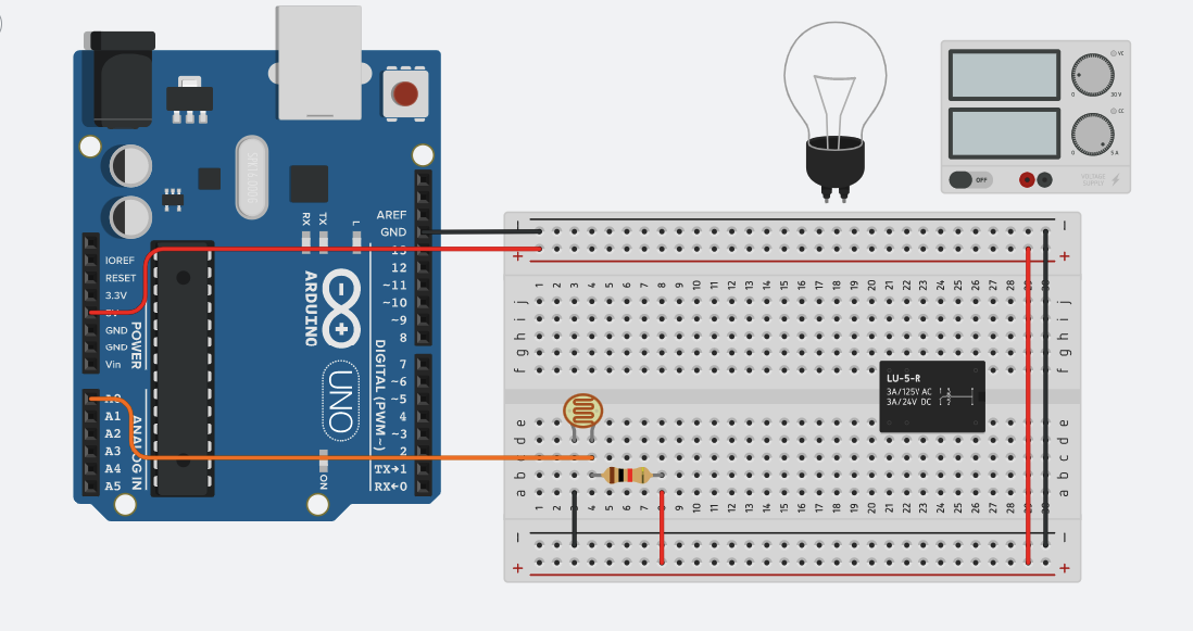 Arduino Relay Activated Lamp : 6 Steps - Instructables