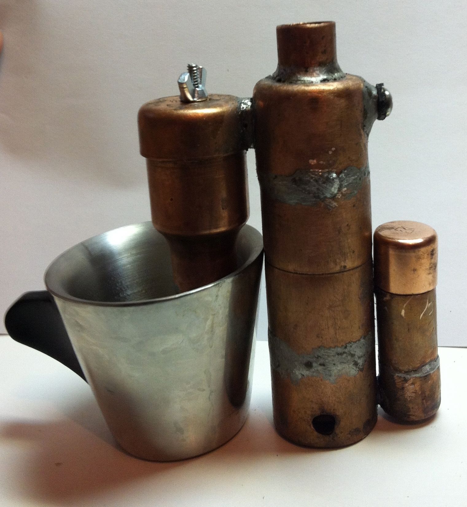 Pocket Size Espresso Machine With Integrated Alcohol Stove. : 17 Steps ...