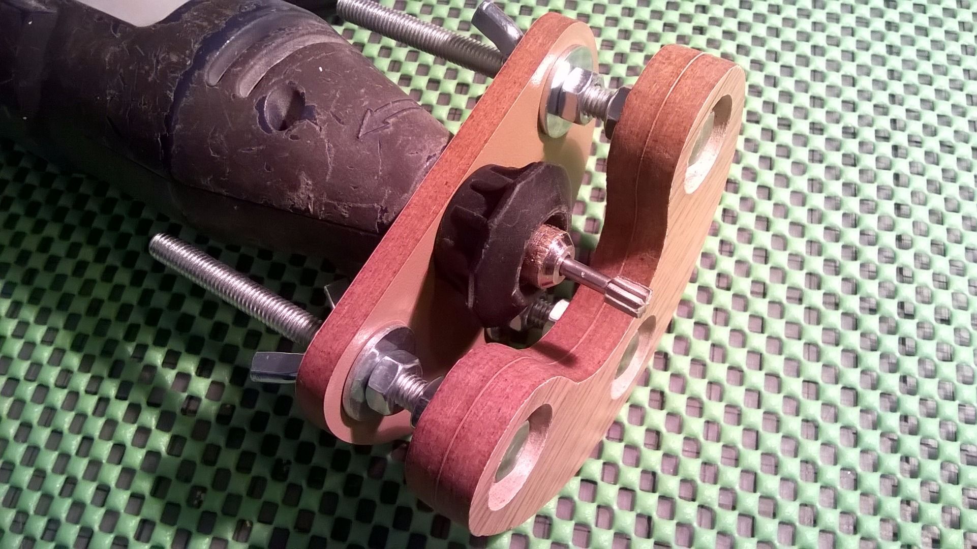 Wooden Precision Mini Router Base for Rotary Tool (with Cardboard ...