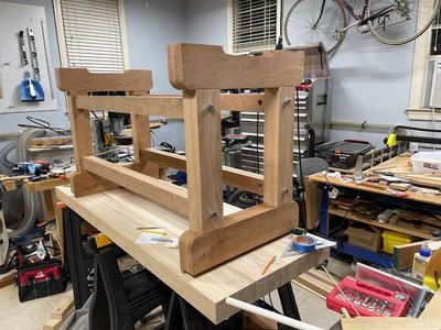 An Upgraded Woodworking Bench : 16 Steps (with Pictures) - Instructables