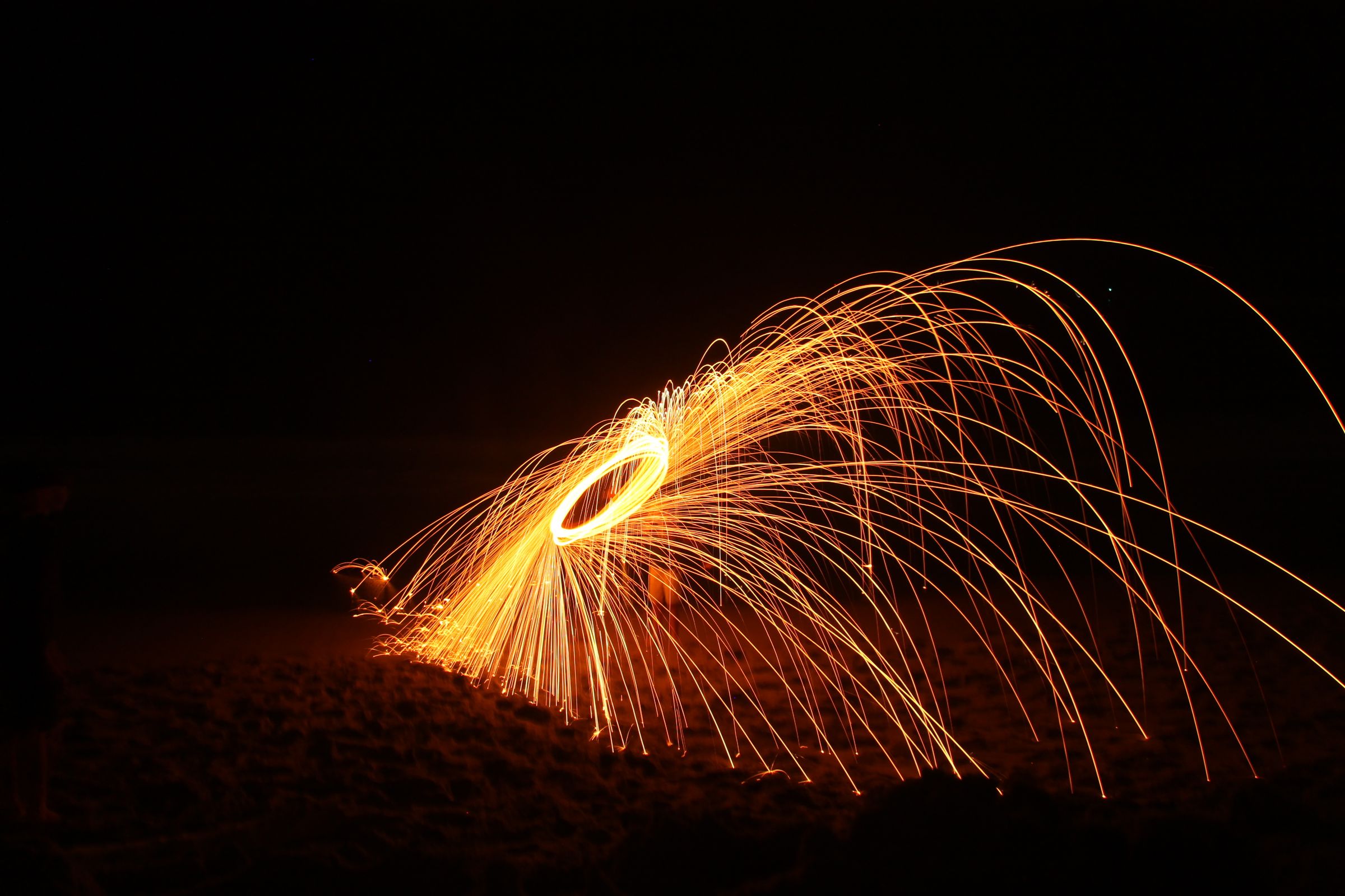 The Ring of Fire: a Cheap Steel Wool Pyrotechnic Display : 12 Steps ...