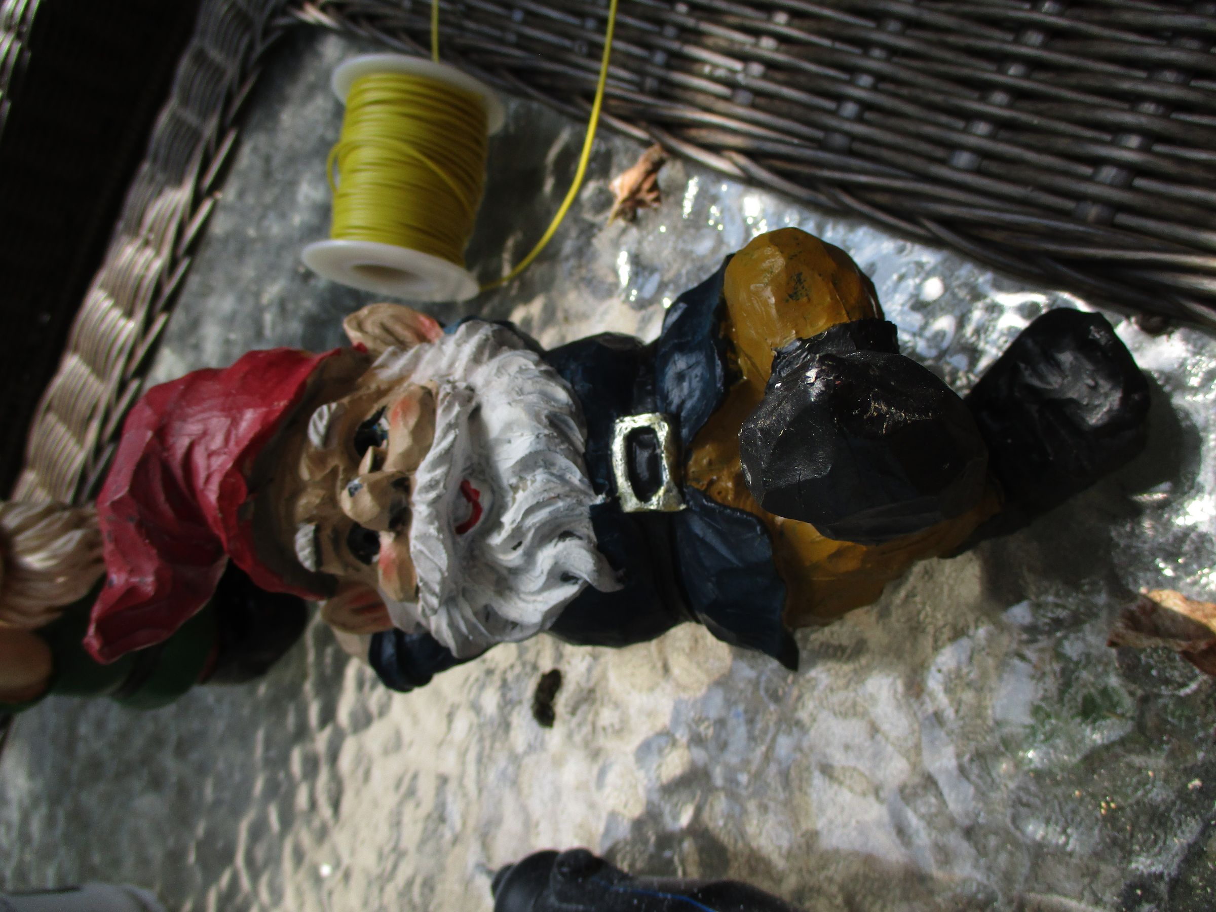 Solar Powered Creepy Garden Gnomes! : 8 Steps (with Pictures ...