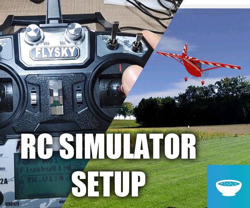 Flysky Fs I6x Setup With A Rc Simulator 5 Steps Instructables 