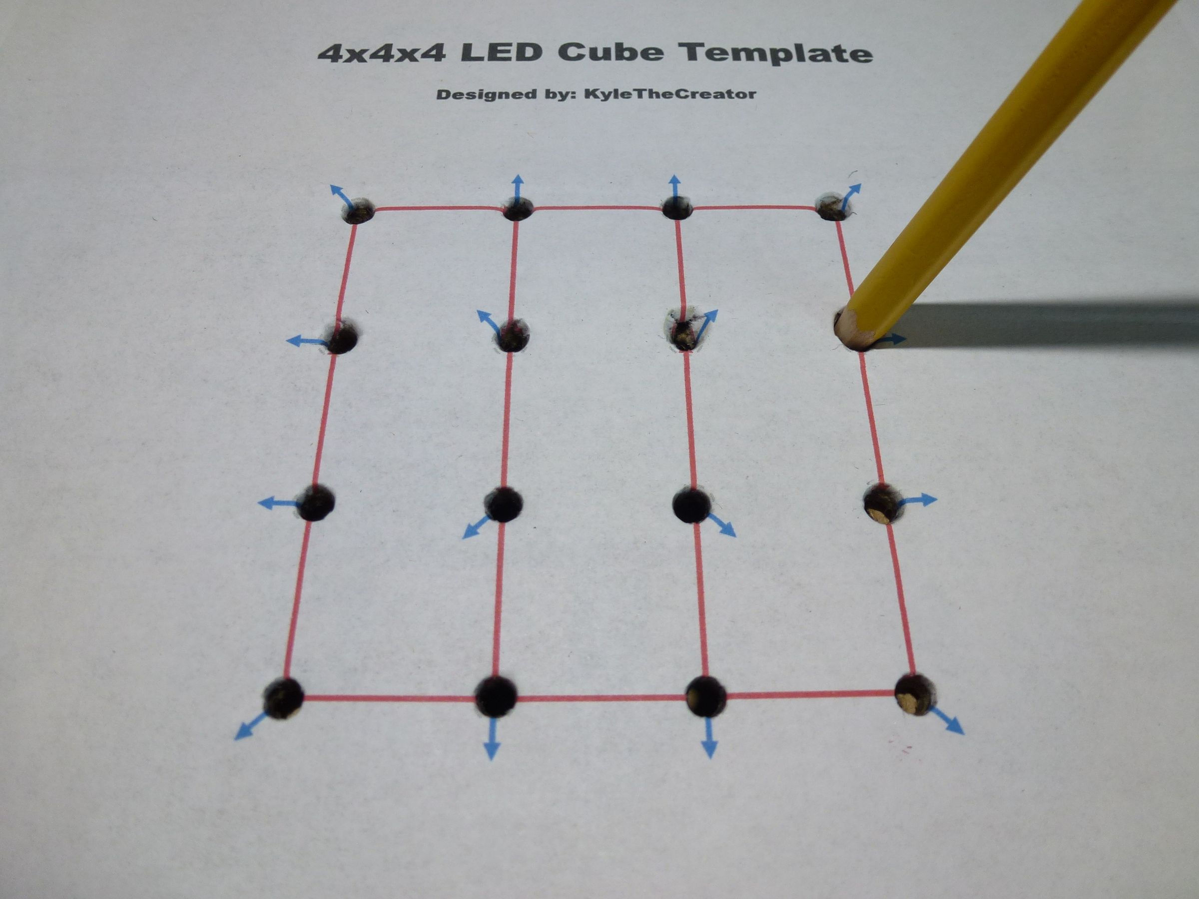 4x4x4 LED Cube (Arduino Uno) : 7 Steps (with Pictures) - Instructables