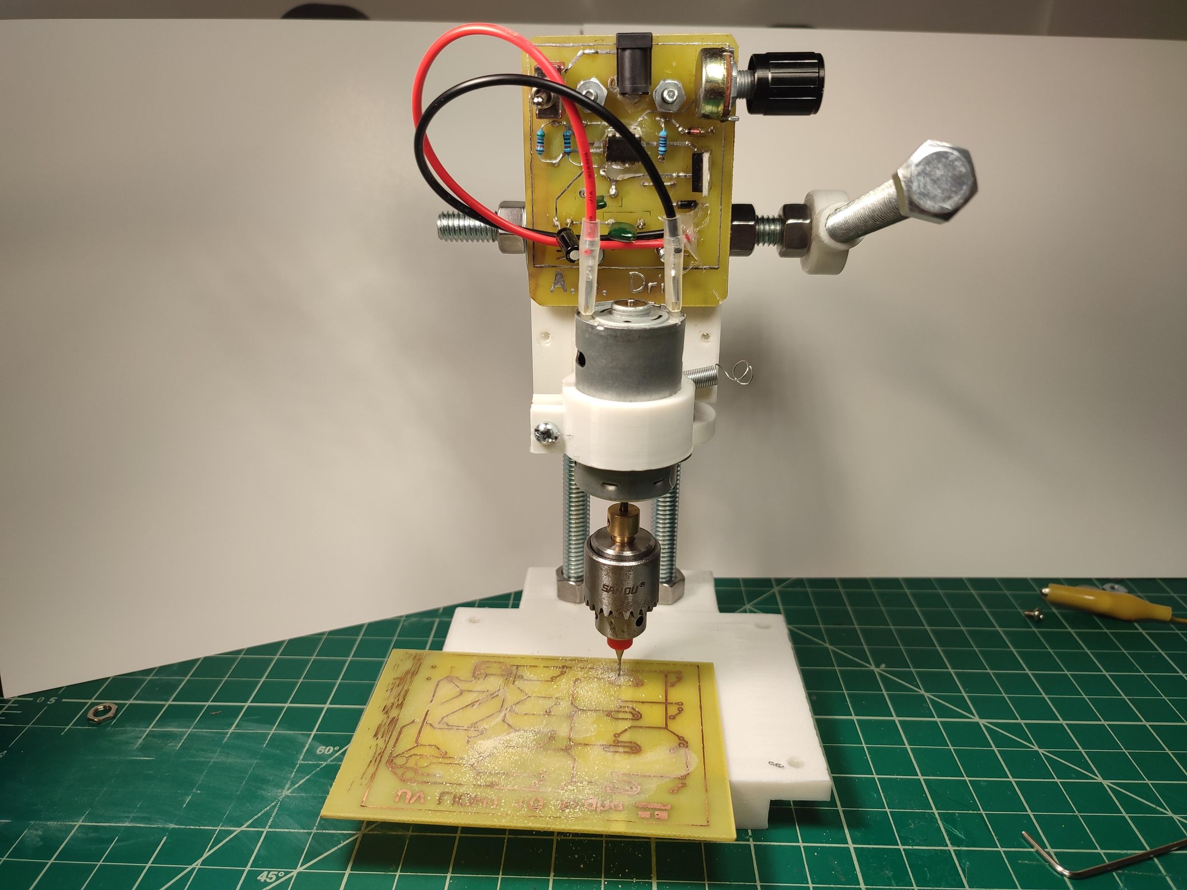 Mini Drill Press With Variable Speed : 12 Steps (with Pictures ...